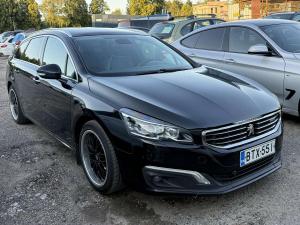 Black Peugeot 508 2016 in Prienai, with an engine capacity of 1.56 L and mileage of 291 thousand km for 3950 €, photo 3 on AUTOMOTO.COM.LV