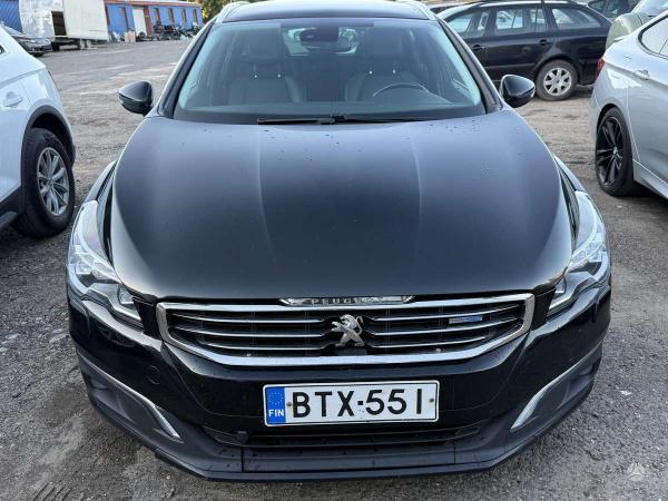 Black Peugeot 508 2016 in Prienai, with an engine capacity of 1.56 L and mileage of 291 thousand km for 3950 €, photo 3 on AUTOMOTO.COM.LV