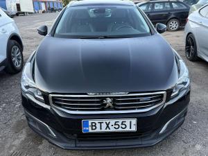 Black Peugeot 508 2016 in Prienai, with an engine capacity of 1.56 L and mileage of 291 thousand km for 3950 €, photo 4 on AUTOMOTO.COM.LV