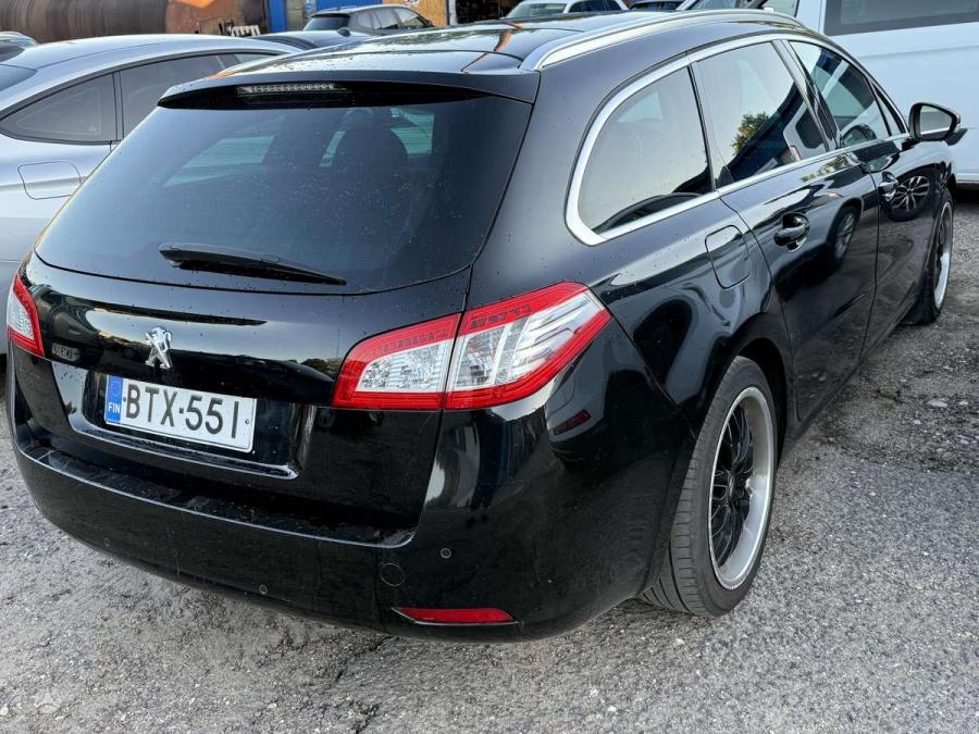 Black Peugeot 508 2016 in Prienai, with an engine capacity of 1.56 L and mileage of 291 thousand km for 3950 €, photo 5 on AUTOMOTO.COM.LV