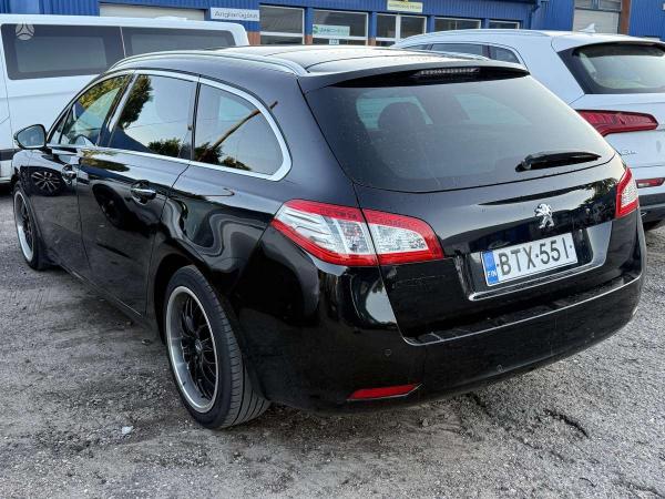 Black Peugeot 508 2016 in Prienai, with an engine capacity of 1.56 L and mileage of 291 thousand km for 3950 €, photo 5 on AUTOMOTO.COM.LV