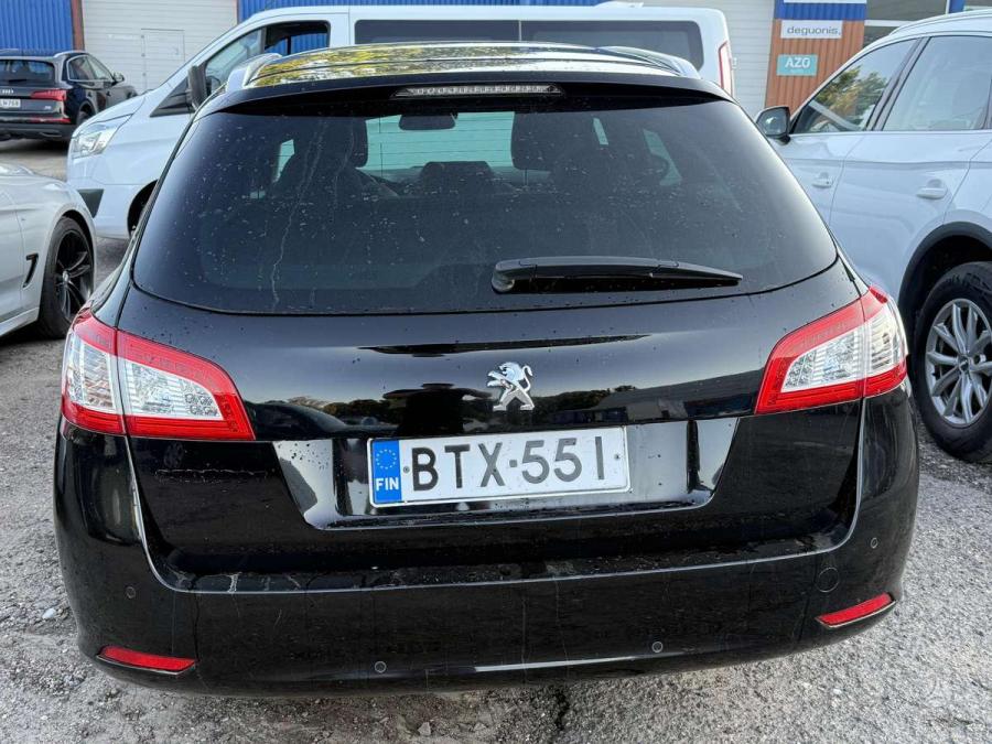 Black Peugeot 508 2016 in Prienai, with an engine capacity of 1.56 L and mileage of 291 thousand km for 3950 €, photo 7 on AUTOMOTO.COM.LV