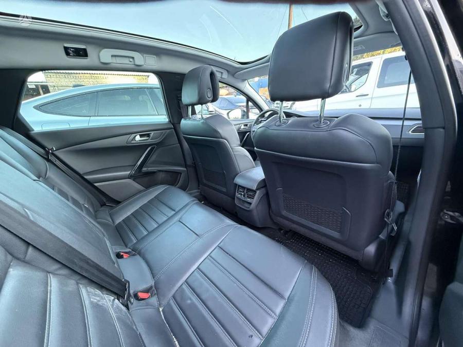 Black Peugeot 508 2016 in Prienai, with an engine capacity of 1.56 L and mileage of 291 thousand km for 3950 €, photo 14 on AUTOMOTO.COM.LV