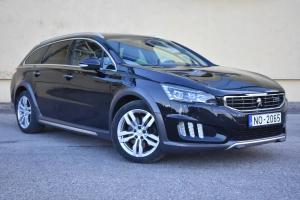 Black Peugeot 508 2016 in Talsi, with an engine capacity of 2.00 L and mileage of 255 thousand km for 8600 €, photo  on AUTOMOTO.COM.LV