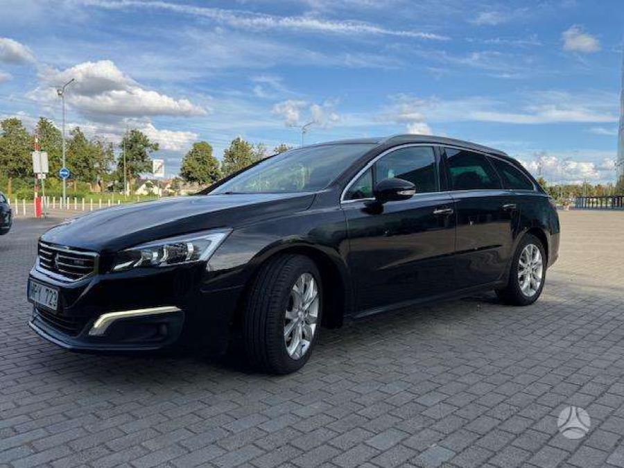 Black Peugeot 508 2016 in Siauliai, with an engine capacity of 2.00 L and mileage of 291 thousand km for 6200 €, photo 1 on AUTOMOTO.COM.LV