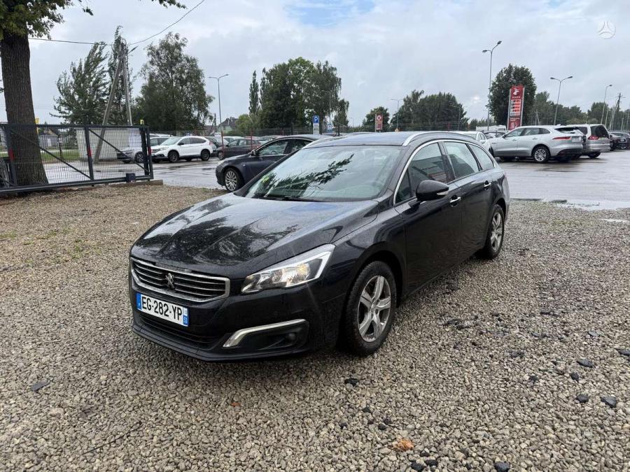 Melns Peugeot 508 2016 Tauragė, ar dzinēja tilpumu 1.56 L un nobraukumu 200 tūkst. km par 4800 €, foto 1 vietnē AUTOMOTO.COM.LV