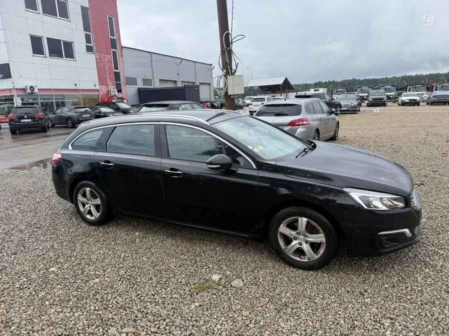 Melns Peugeot 508 2016 Tauragė, ar dzinēja tilpumu 1.56 L un nobraukumu 200 tūkst. km par 4800 €, foto 5 vietnē AUTOMOTO.COM.LV