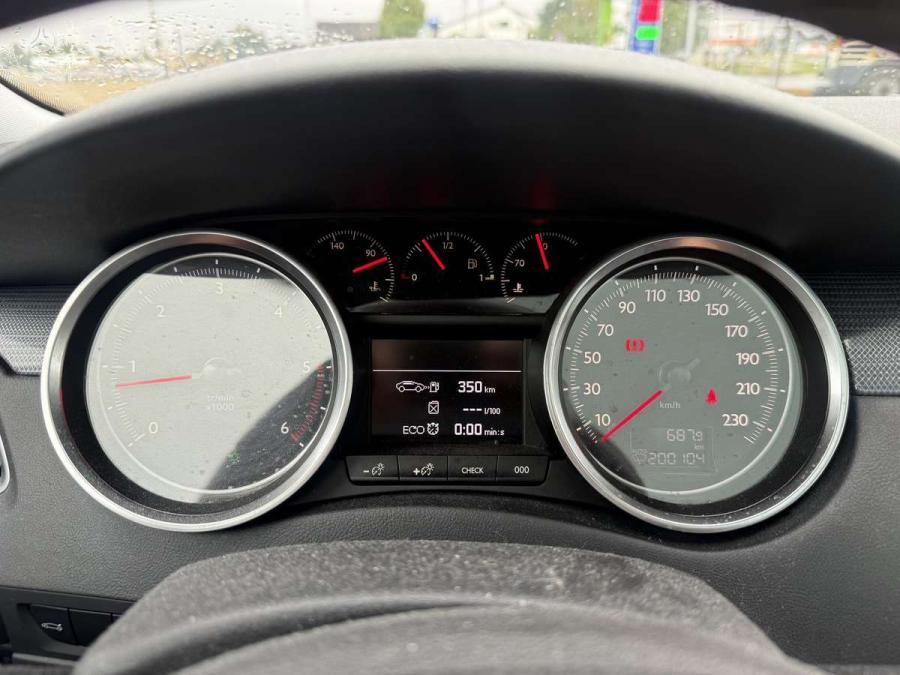 Melns Peugeot 508 2016 Tauragė, ar dzinēja tilpumu 1.56 L un nobraukumu 200 tūkst. km par 4800 €, foto 13 vietnē AUTOMOTO.COM.LV