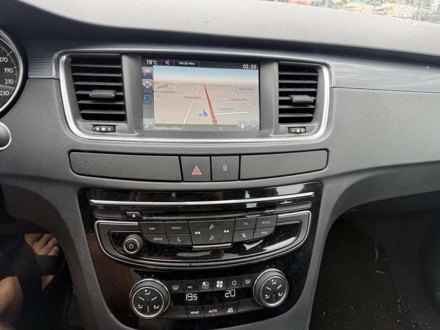 Melns Peugeot 508 2016 Tauragė, ar dzinēja tilpumu 1.56 L un nobraukumu 200 tūkst. km par 4800 €, foto 14 vietnē AUTOMOTO.COM.LV