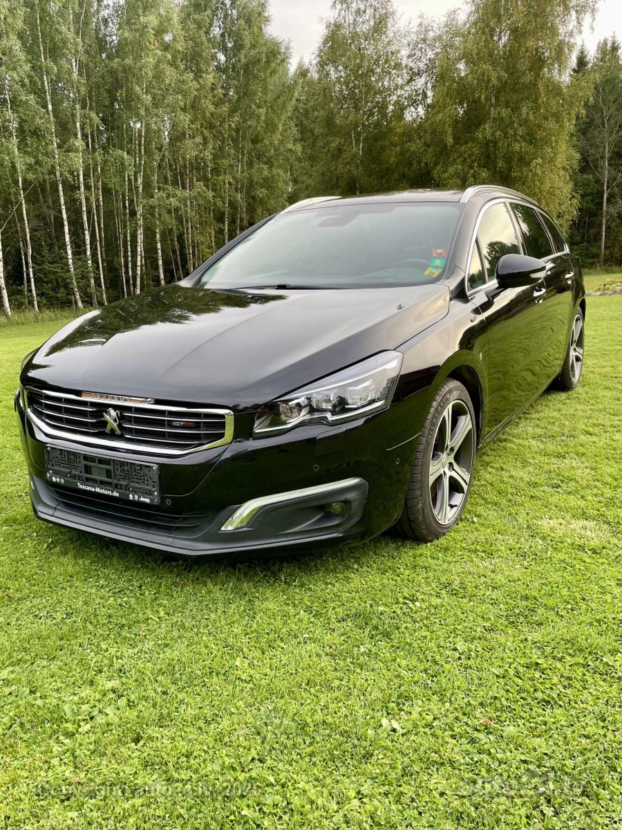 Black Peugeot 508 2016 in Tartu, with an engine capacity of 2.00 L and mileage of 197 thousand km for 9990 €, photo 1 on AUTOMOTO.COM.LV