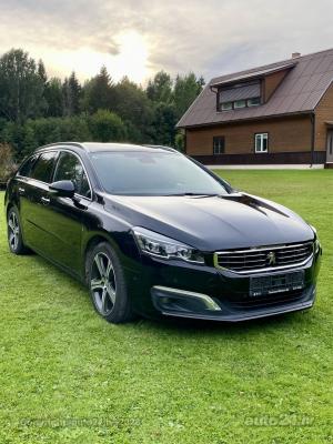 Black Peugeot 508 2016 in Tartu, with an engine capacity of 2.00 L and mileage of 197 thousand km for 9990 €, photo 5 on AUTOMOTO.COM.LV