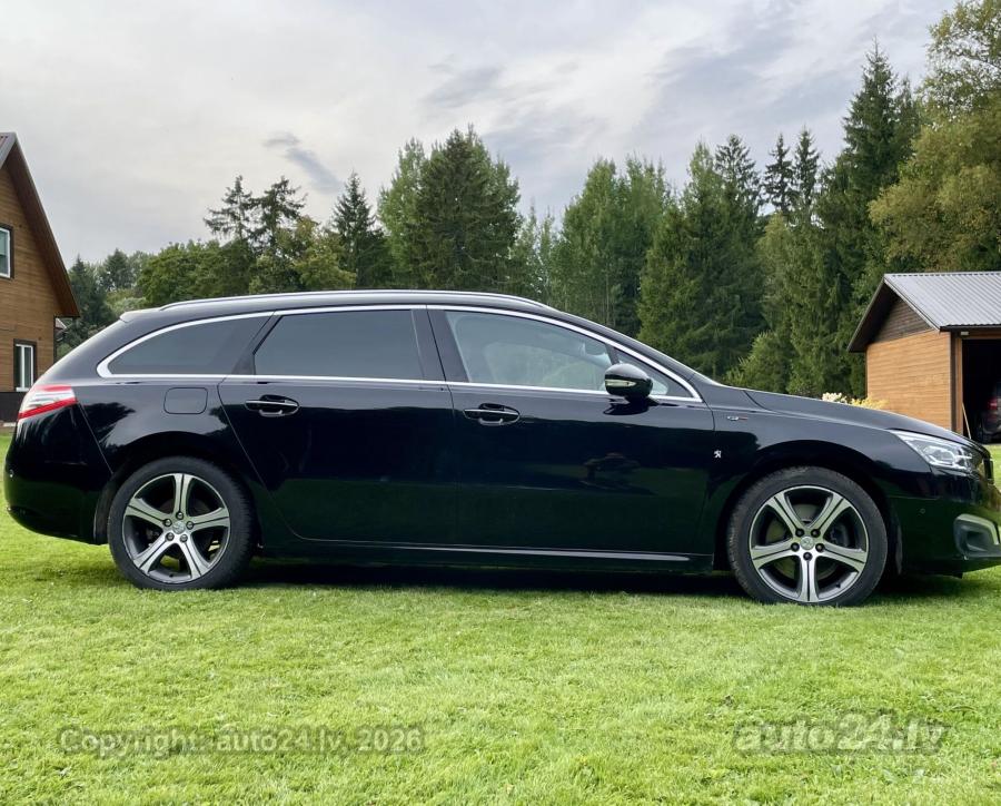 Black Peugeot 508 2016 in Tartu, with an engine capacity of 2.00 L and mileage of 197 thousand km for 9990 €, photo 7 on AUTOMOTO.COM.LV