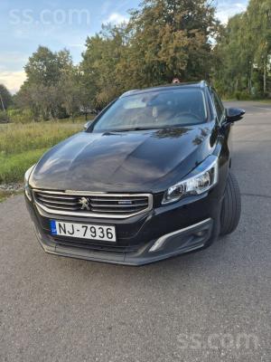 Black Peugeot 508 2016 in Daugavpils, with an engine capacity of 2.00 L and mileage of 222 thousand km for 7200 €, photo 1 on AUTOMOTO.COM.LV