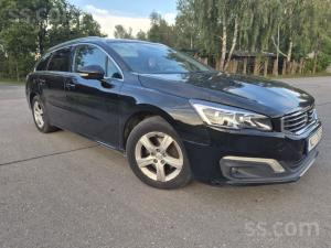 Melns Peugeot 508 2016 Daugavpils, ar dzinēja tilpumu 2.00 L un nobraukumu 222 tūkst. km par 7200 €, foto 4 vietnē AUTOMOTO.COM.LV