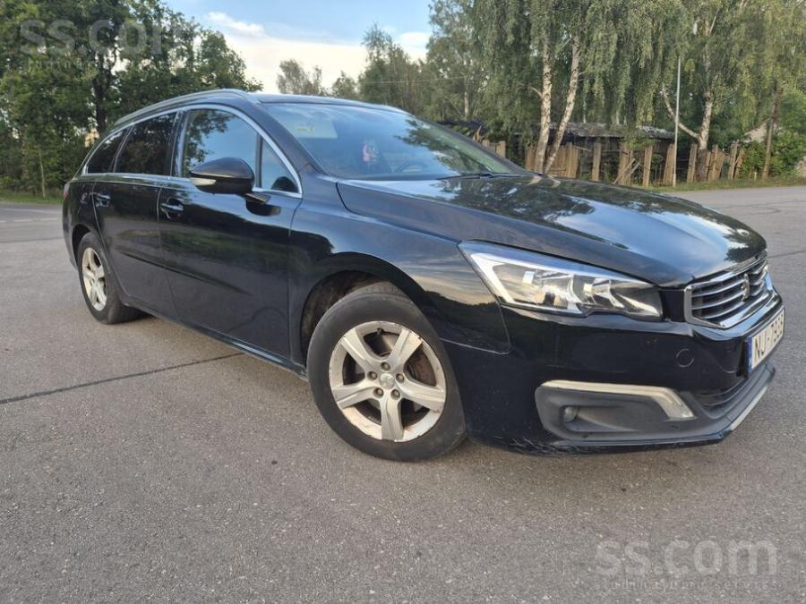 Melns Peugeot 508 2016 Daugavpils, ar dzinēja tilpumu 2.00 L un nobraukumu 222 tūkst. km par 7200 €, foto 4 vietnē AUTOMOTO.COM.LV