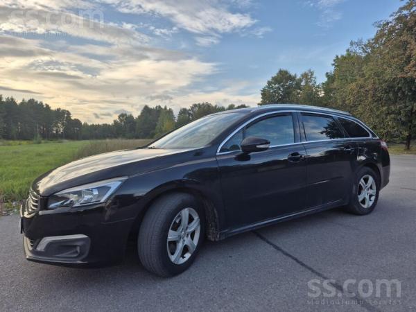 Melns Peugeot 508 2016 Daugavpils, ar dzinēja tilpumu 2.00 L un nobraukumu 222 tūkst. km par 7200 €, foto 5 vietnē AUTOMOTO.COM.LV