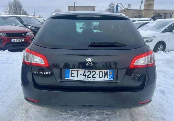 Black Peugeot 508 2017 in Taurage, with an engine capacity of 1.56 L and mileage of 208 thousand km for 7950 €, photo 3 on AUTOMOTO.COM.LV