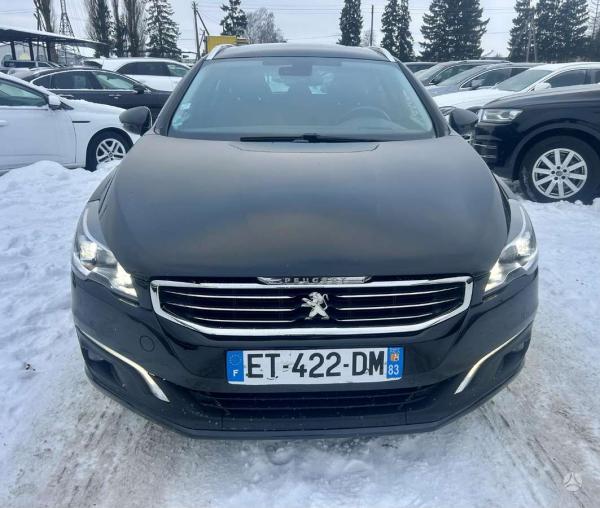 Black Peugeot 508 2017 in Taurage, with an engine capacity of 1.56 L and mileage of 208 thousand km for 7950 €, photo 6 on AUTOMOTO.COM.LV