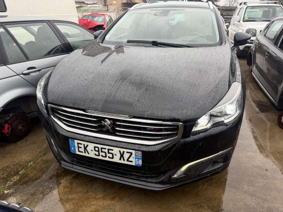 Melns Peugeot 508 2017 Viļņa, ar dzinēja tilpumu 2.00 L un nobraukumu 246 tūkst. km par 7400 €, foto 1 vietnē AUTOMOTO.COM.LV
