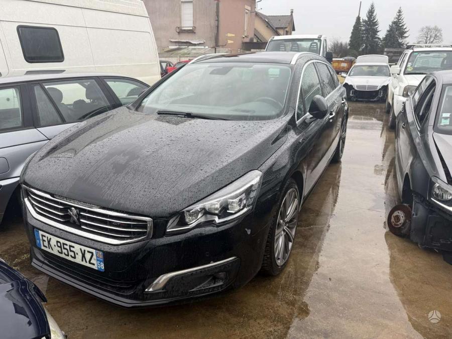 Melns Peugeot 508 2017 Viļņa, ar dzinēja tilpumu 2.00 L un nobraukumu 246 tūkst. km par 7400 €, foto 4 vietnē AUTOMOTO.COM.LV