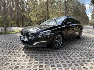 Melns Peugeot 508 2017 Viļņa, ar dzinēja tilpumu 2.00 L un nobraukumu 249 tūkst. km par 6900 €, foto  vietnē AUTOMOTO.COM.LV
