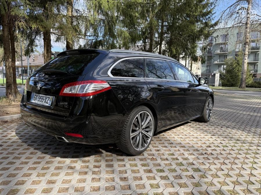 Melns Peugeot 508 2017 Viļņa, ar dzinēja tilpumu 2.00 L un nobraukumu 249 tūkst. km par 6900 €, foto 6 vietnē AUTOMOTO.COM.LV