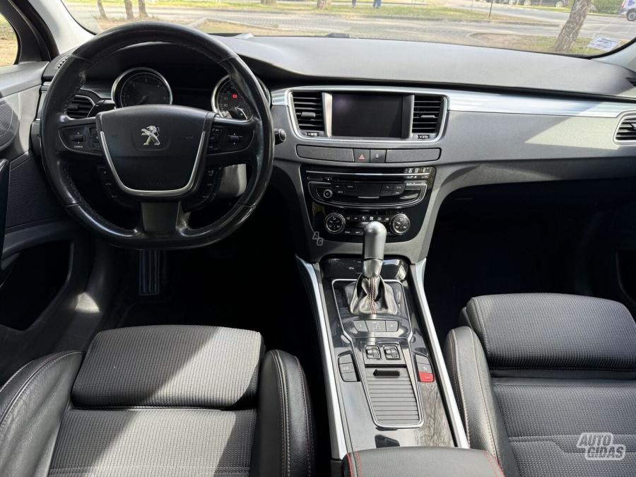 Melns Peugeot 508 2017 Viļņa, ar dzinēja tilpumu 2.00 L un nobraukumu 249 tūkst. km par 6900 €, foto 13 vietnē AUTOMOTO.COM.LV