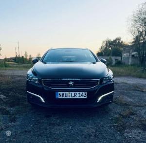 Black Peugeot 508 2017 in Vilnius, with an engine capacity of 1.56 L and mileage of 151 thousand km for 4500 €, photo 3 on AUTOMOTO.COM.LV