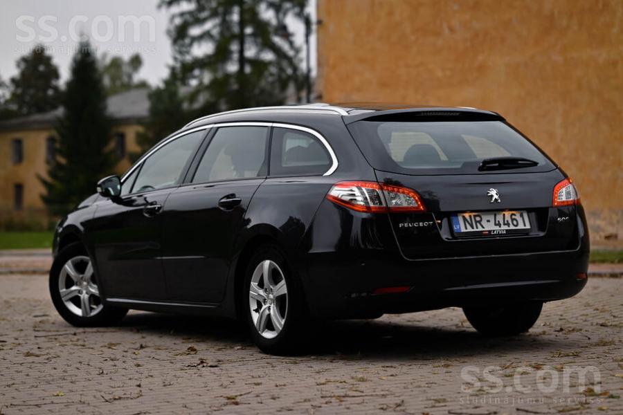 Melns Peugeot 508 2017 Daugavpils, ar dzinēja tilpumu 1.60 L un nobraukumu 297 tūkst. km par 7500 €, foto 4 vietnē AUTOMOTO.COM.LV