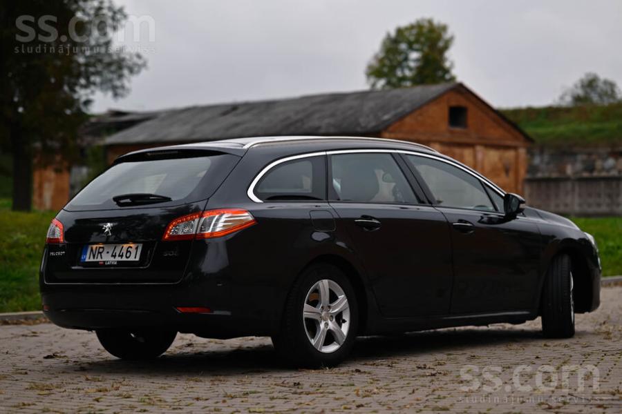 Melns Peugeot 508 2017 Daugavpils, ar dzinēja tilpumu 1.60 L un nobraukumu 297 tūkst. km par 7500 €, foto 5 vietnē AUTOMOTO.COM.LV