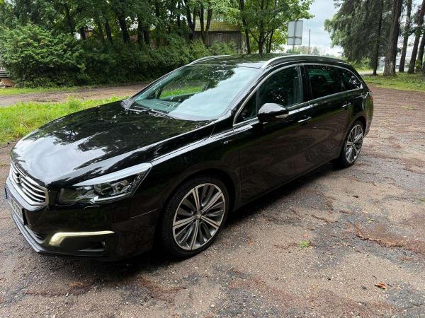 Melns Peugeot 508 2017 Utena, ar dzinēja tilpumu 2.00 L un nobraukumu 237 tūkst. km par 7750 €, foto 2 vietnē AUTOMOTO.COM.LV