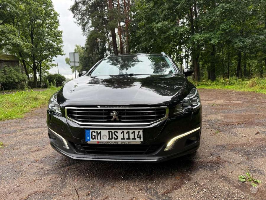 Melns Peugeot 508 2017 Utena, ar dzinēja tilpumu 2.00 L un nobraukumu 237 tūkst. km par 7750 €, foto 4 vietnē AUTOMOTO.COM.LV