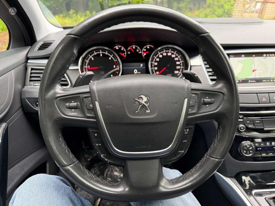 Melns Peugeot 508 2017 Utena, ar dzinēja tilpumu 2.00 L un nobraukumu 237 tūkst. km par 7750 €, foto 28 vietnē AUTOMOTO.COM.LV