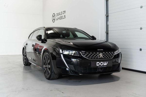 Black Peugeot 508 2019 in Vilnius, with an engine capacity of 1.60 L and mileage of 120 thousand km for 13900 €, photo 1 on AUTOMOTO.COM.LV