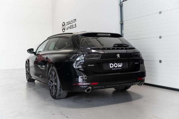 Black Peugeot 508 2019 in Vilnius, with an engine capacity of 1.60 L and mileage of 120 thousand km for 13900 €, photo 5 on AUTOMOTO.COM.LV