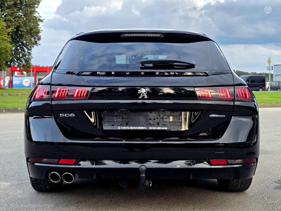 Melns Peugeot 508 2019 Tauragė, ar dzinēja tilpumu 2.00 L un nobraukumu 308 tūkst. km par 11000 €, foto 7 vietnē AUTOMOTO.COM.LV