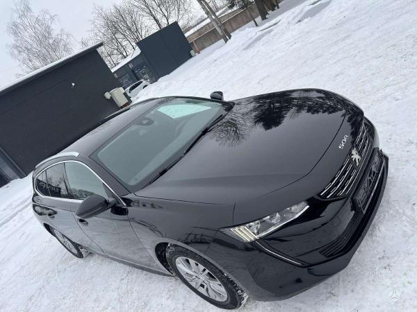 Black Peugeot 508 2020 in Siauliai, with an engine capacity of 1.50 L and mileage of 249 thousand km for 9300 €, photo 4 on AUTOMOTO.COM.LV