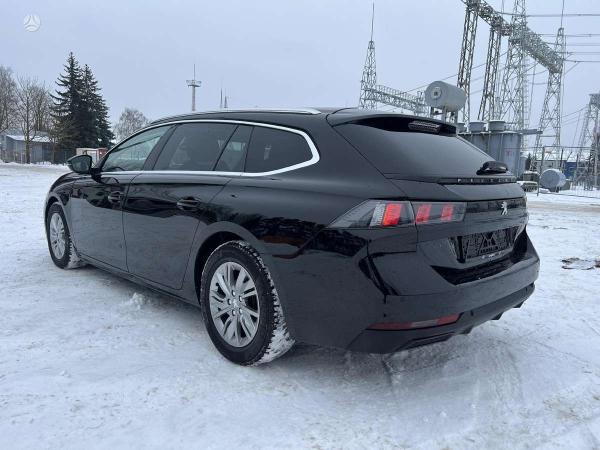 Black Peugeot 508 2020 in Siauliai, with an engine capacity of 1.50 L and mileage of 249 thousand km for 9300 €, photo 7 on AUTOMOTO.COM.LV