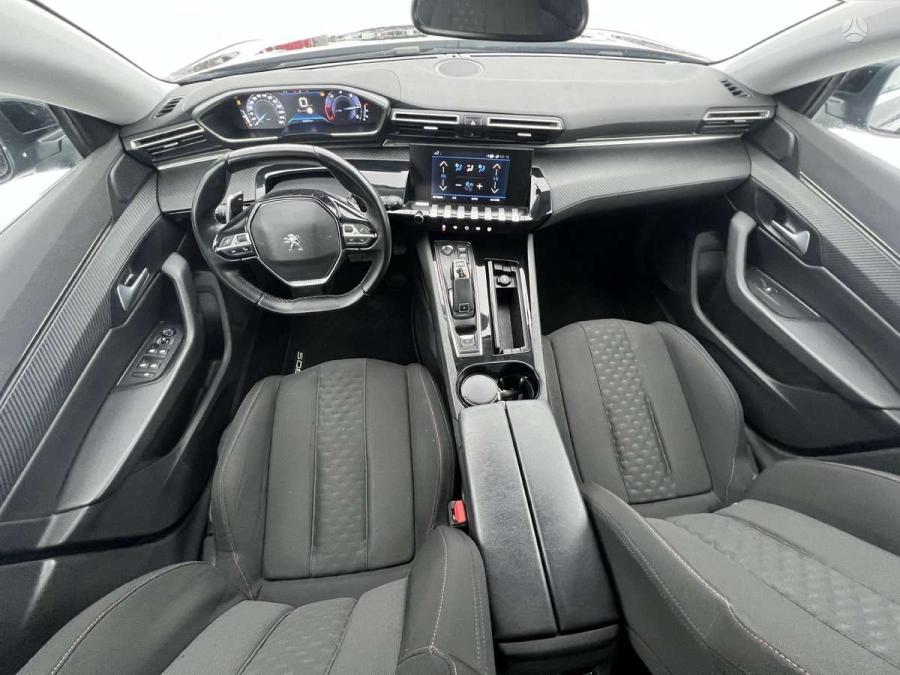 Melns Peugeot 508 2020 Šauļi, ar dzinēja tilpumu 1.50 L un nobraukumu 249 tūkst. km par 9300 €, foto 12 vietnē AUTOMOTO.COM.LV