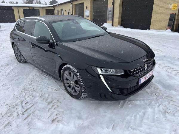 Black Peugeot 508 2020 in Utena, with an engine capacity of 1.60 L and mileage of 265 thousand km for 11200 €, photo 2 on AUTOMOTO.COM.LV
