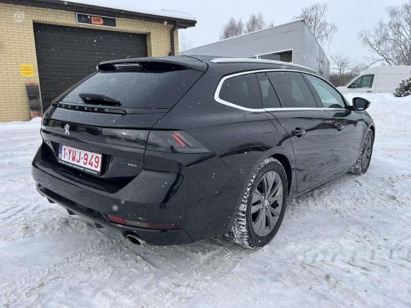 Black Peugeot 508 2020 in Utena, with an engine capacity of 1.60 L and mileage of 265 thousand km for 11200 €, photo 6 on AUTOMOTO.COM.LV