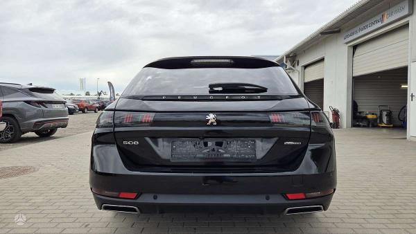 Black Peugeot 508 2020 in Marijampole, with an engine capacity of 1.50 L and mileage of 188 thousand km for 13492 €, photo 5 on AUTOMOTO.COM.LV