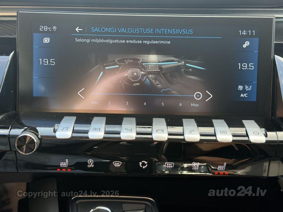 Melns Peugeot 508 2020 Tartu, ar dzinēja tilpumu 1.50 L un nobraukumu 151 tūkst. km par 12999 €, foto 19 vietnē AUTOMOTO.COM.LV