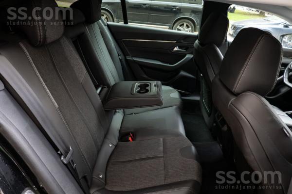 Black Peugeot 508 2020 in Riga, with an engine capacity of 1.60 L and mileage of 111 thousand km for 17300 €, photo 10 on AUTOMOTO.COM.LV
