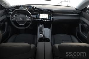 Black Peugeot 508 2021 in Jelgava, with an engine capacity of 1.60 L and mileage of 111 thousand km for 16990 €, photo 12 on AUTOMOTO.COM.LV