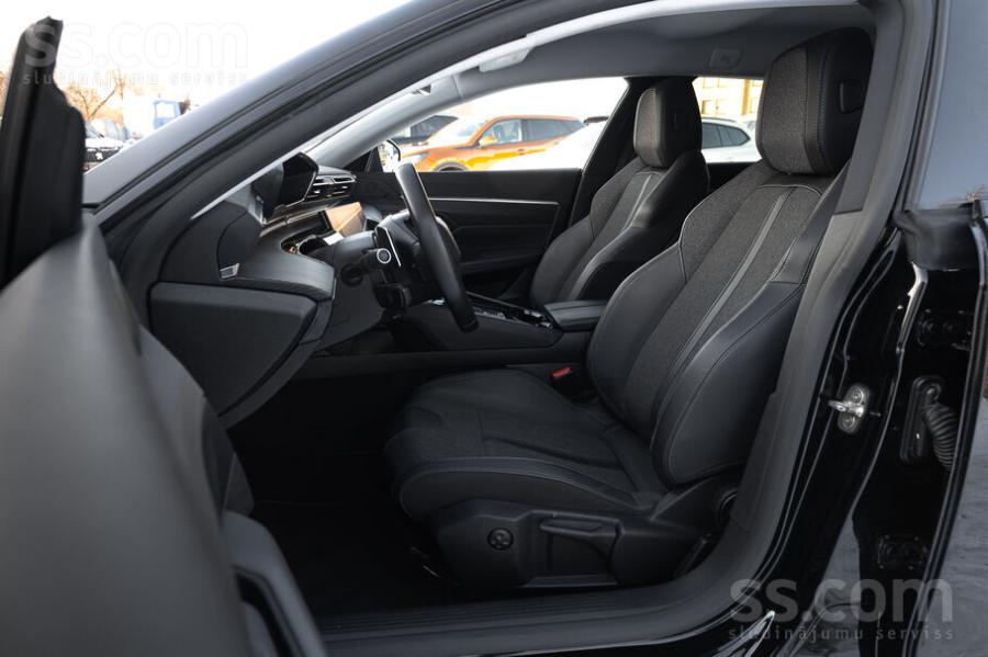 Black Peugeot 508 2021 in Jelgava, with an engine capacity of 1.60 L and mileage of 111 thousand km for 16990 €, photo 16 on AUTOMOTO.COM.LV