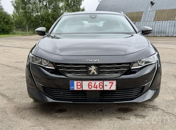 Melns Peugeot 508 2021 Rīga, ar dzinēja tilpumu 1.20 L un nobraukumu 208 tūkst. km par 10990 €, foto 2 vietnē AUTOMOTO.COM.LV