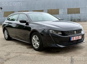 Black Peugeot 508 2021 in Riga, with an engine capacity of 1.20 L and mileage of 208 thousand km for 10990 €, photo 4 on AUTOMOTO.COM.LV