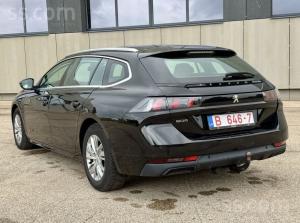 Black Peugeot 508 2021 in Riga, with an engine capacity of 1.20 L and mileage of 208 thousand km for 10990 €, photo 7 on AUTOMOTO.COM.LV