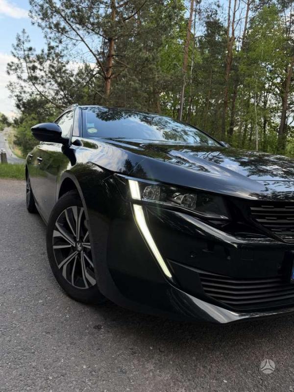 Black Peugeot 508 2022 in Vilnius, with an engine capacity of 1.50 L and mileage of 199 thousand km for 12450 €, photo 5 on AUTOMOTO.COM.LV